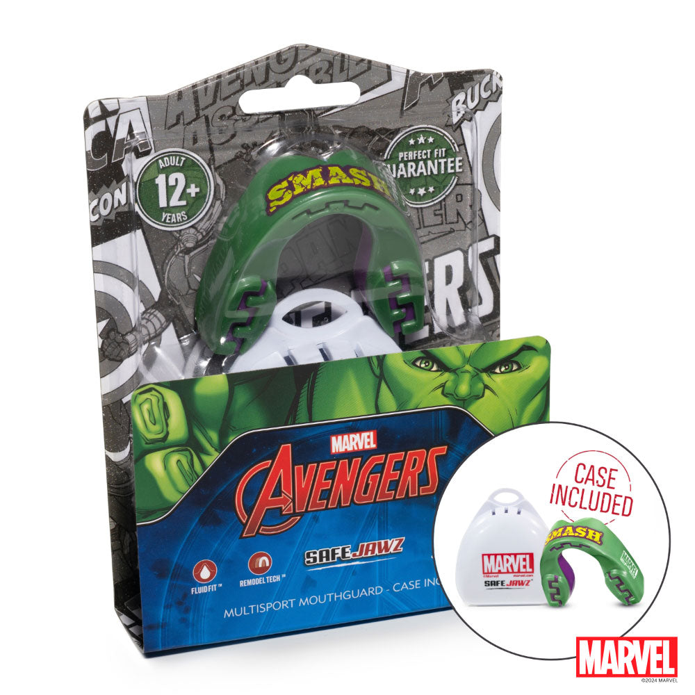 SafeJawz Marvel The Hulk Mouthguard – SAFEJAWZ