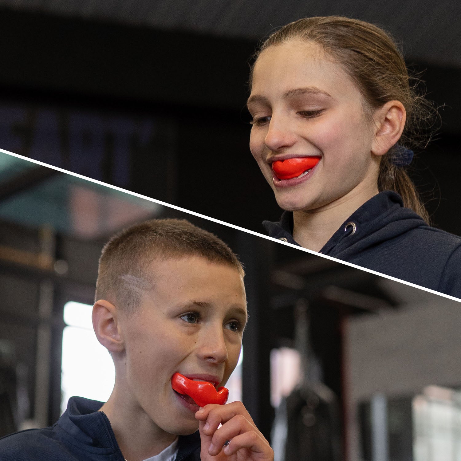 SAFEJAWZ® Ortho Series Mouthguard for Braces - Red