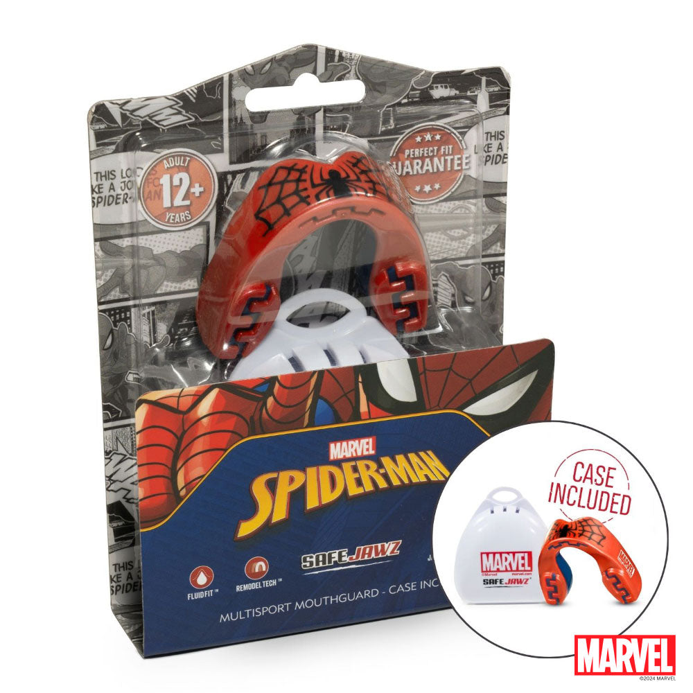 SafeJawz Marvel Spider-Man Mouthguard – SAFEJAWZ